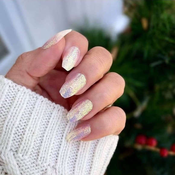 Red Aspen | Makeup | Red Aspen Gracies Glitter Glass Coffin Long Nail ...